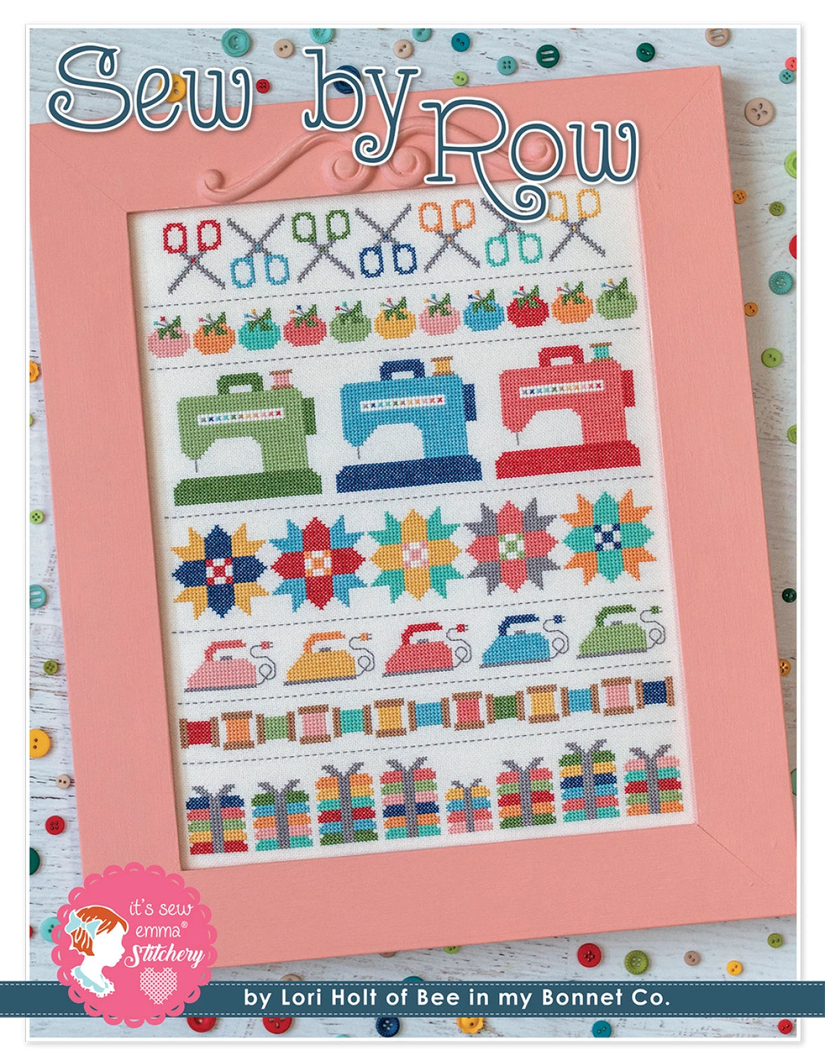 Sew by Row Cross Stitch Pattern – The Quiltery