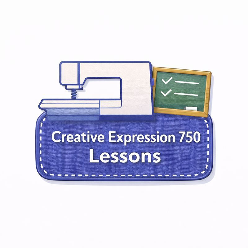 Creative Expression 750 - Lesson 1 - Jan 20 – The Quiltery