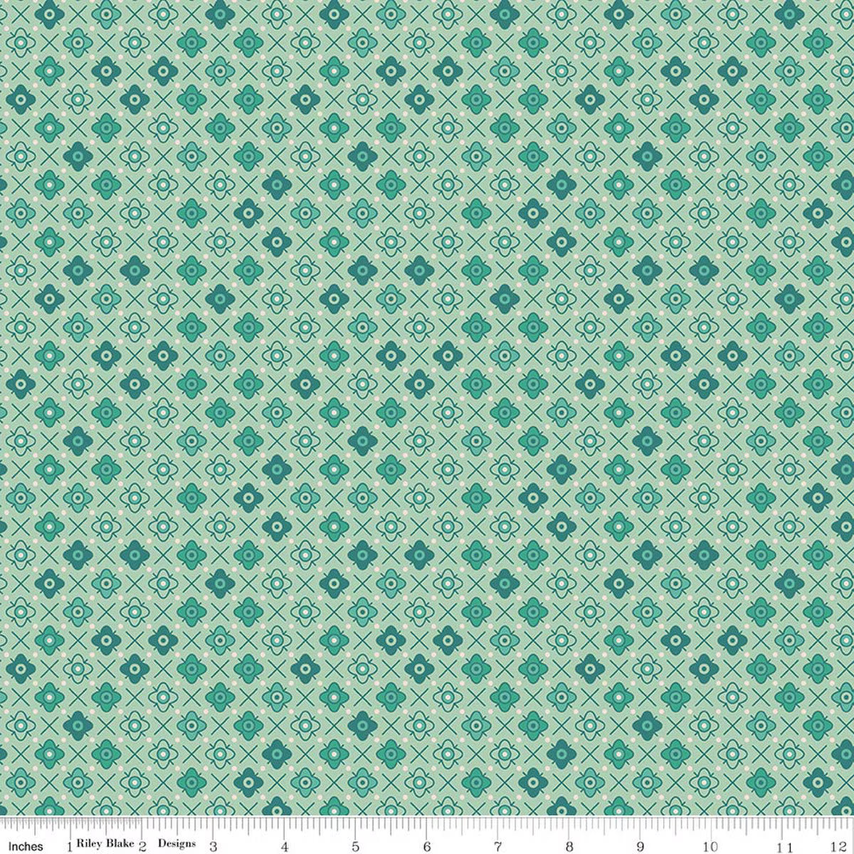 Farmers Daughter Flower Patch Sage – The Quiltery