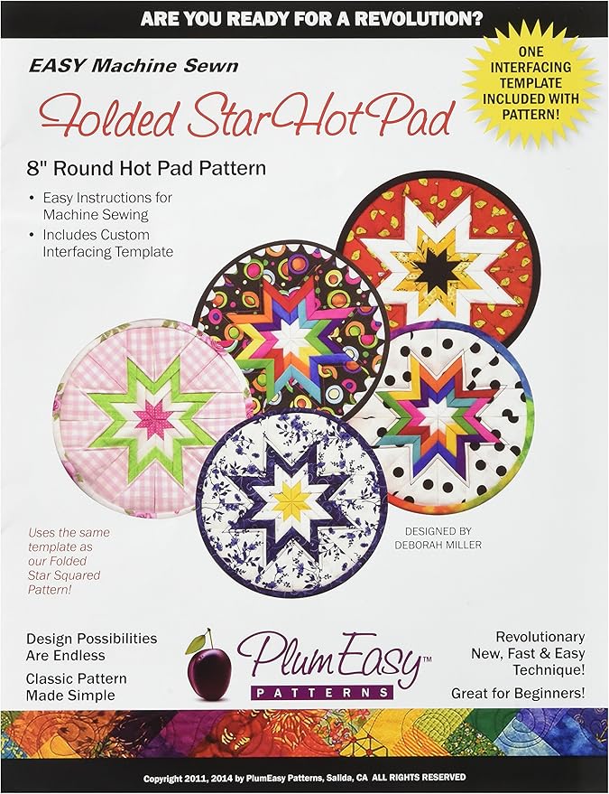 Folded Star Hot Pad – The Quiltery