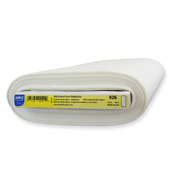 Pellon 926 Extra Firm sew in Stabilizer 20" White – The Quiltery